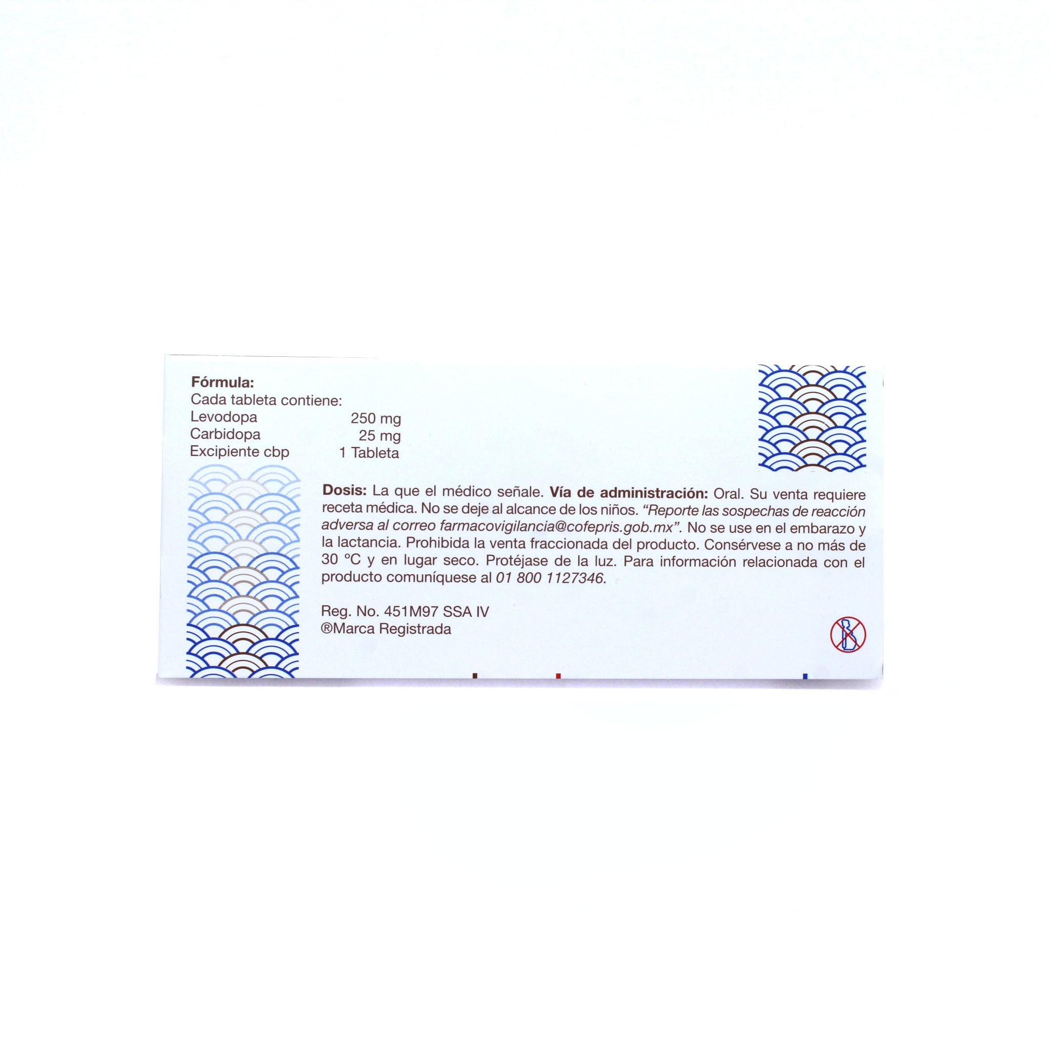 Cloisone 250 mg / 25 mg – Levodopa / Carbidopa | Farmacia en Línea Zuca ...