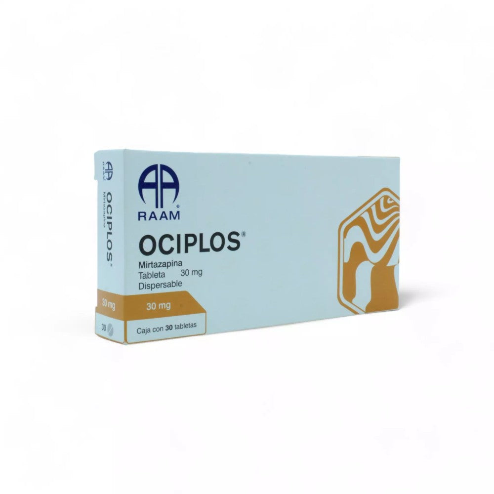Ociplos 30 mg – Mirtazapina | Farmacia en Línea Zuca MedLine