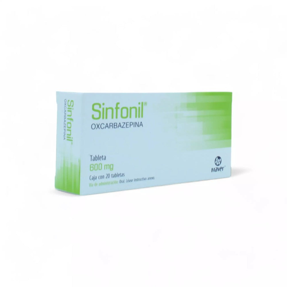 Sinfonil 600 mg – Oxcarbazepina | Farmacia en Línea Zuca MedLine