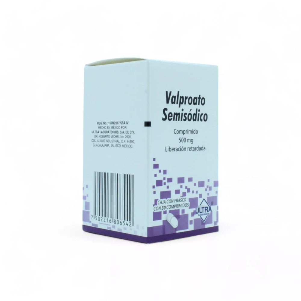 Valproato Semisódico 500 mg | Farmacia en Línea Zuca MedLine